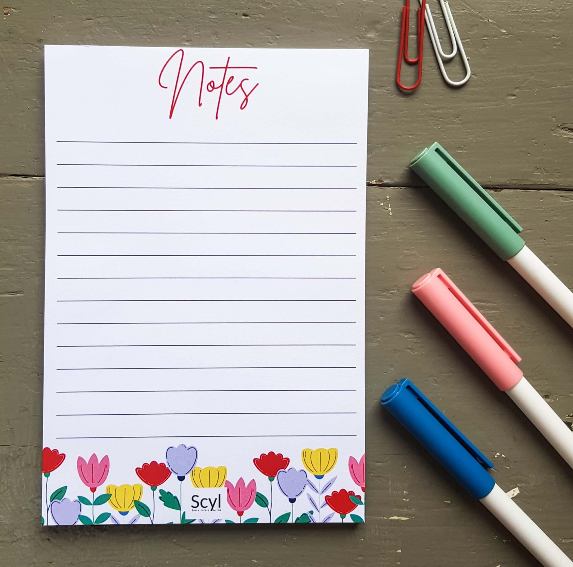 Tear-Off Notepads – SCYL